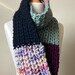 Handknit Cosy Wool Scarf - Etsy