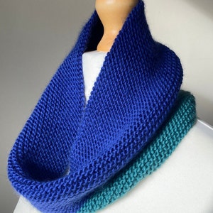 Handknit Soft Merino Wool Cowl - Etsy