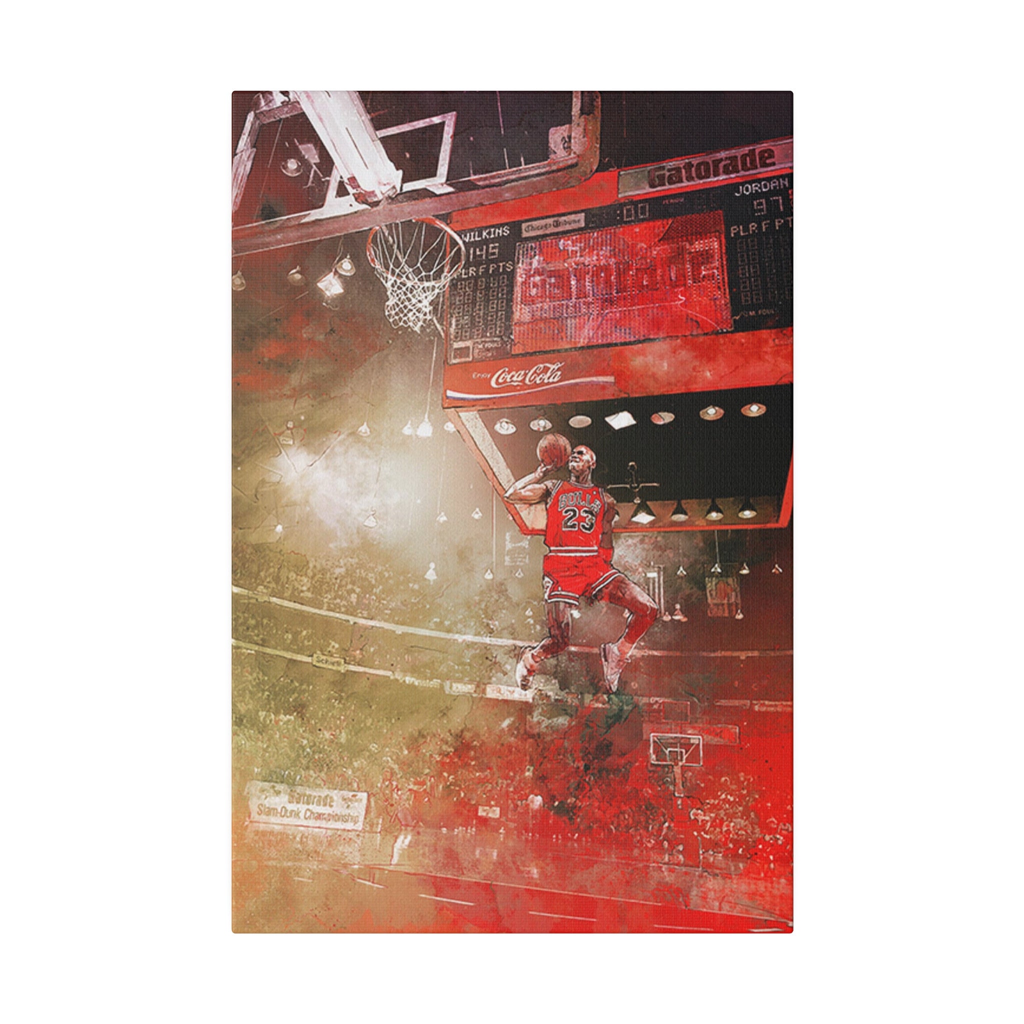 Michael Jordan Canvas Wall Art Michael Jordan Wall Art Michael Jordan ...