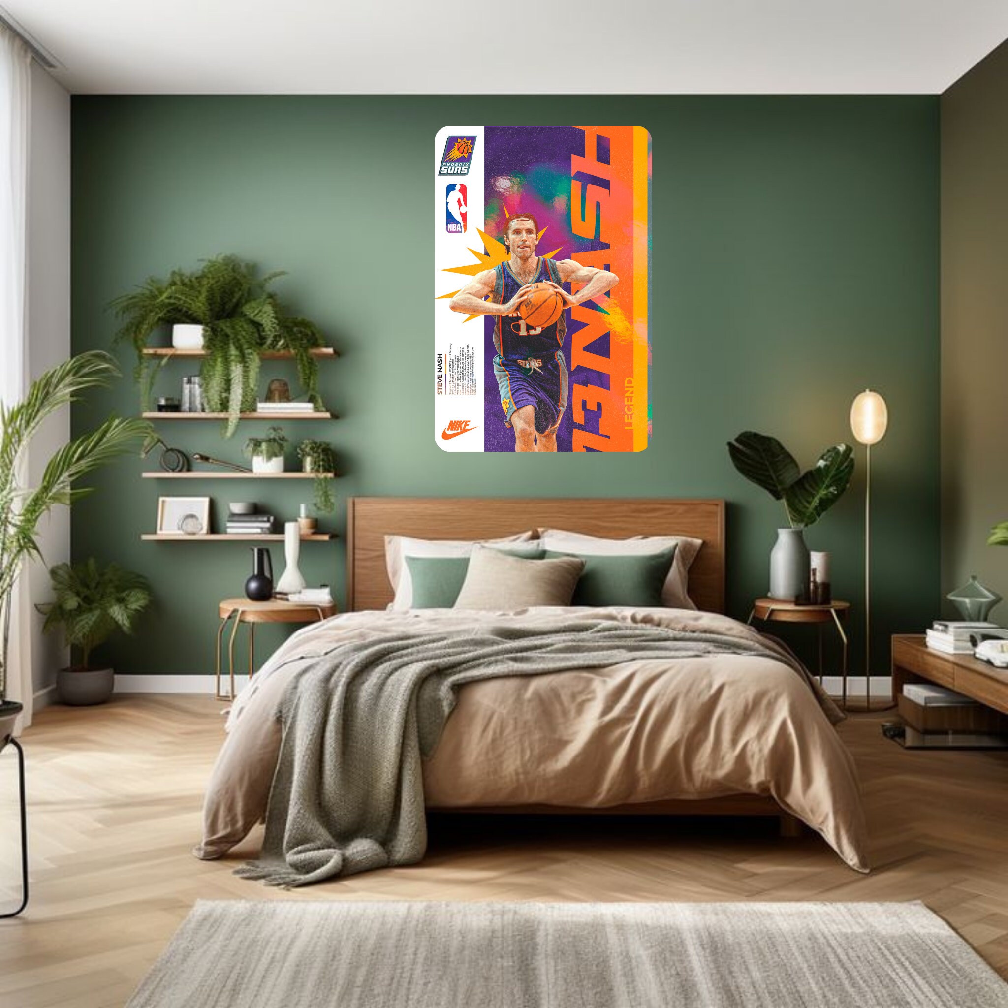 Steve Nash Canvas Wall Art Steve Nash Wall Art Steve Nash Canvas Steve ...