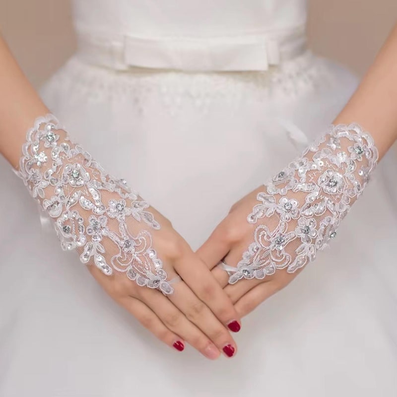 Fingerless Glam Gloves - Etsy