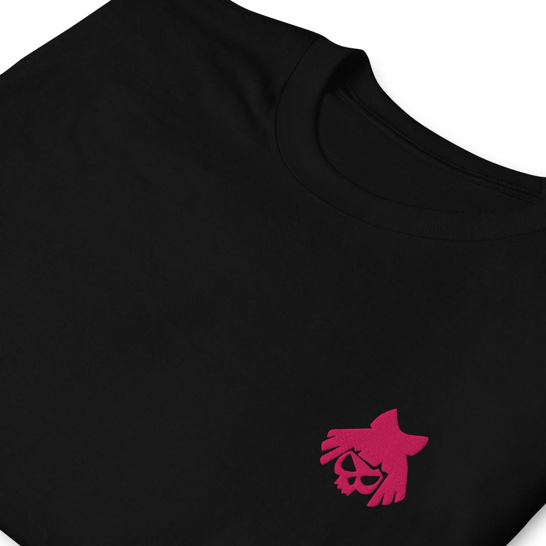 Cyberpunk 2077 Mox T-shirt – Embroidered Pink Mox Symbol Subtle ...