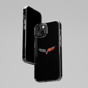 Clear Corvette Logo Phone Case: Protective Car Enthusiast Gift - Etsy