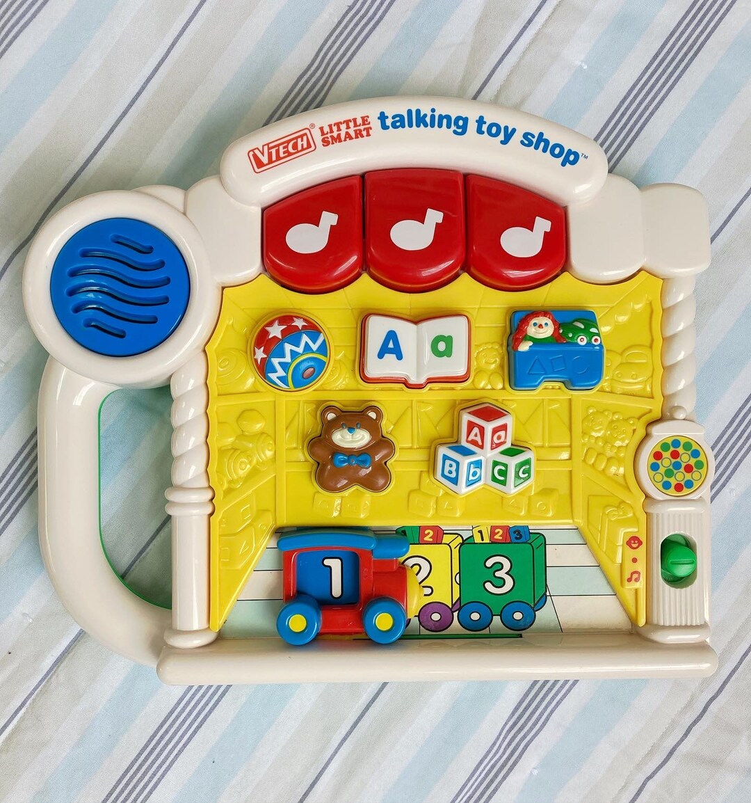 80s Vintage Vtech Little Smart Talking Toy Shop Very Good - Etsy