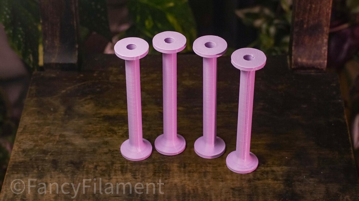 Custom, 4 Inch Weaving Shuttle Bobbins - Light Pink - Etsy
