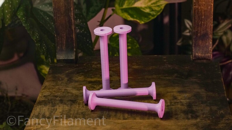 Custom, 4 Inch Weaving Shuttle Bobbins - Light Pink - Etsy
