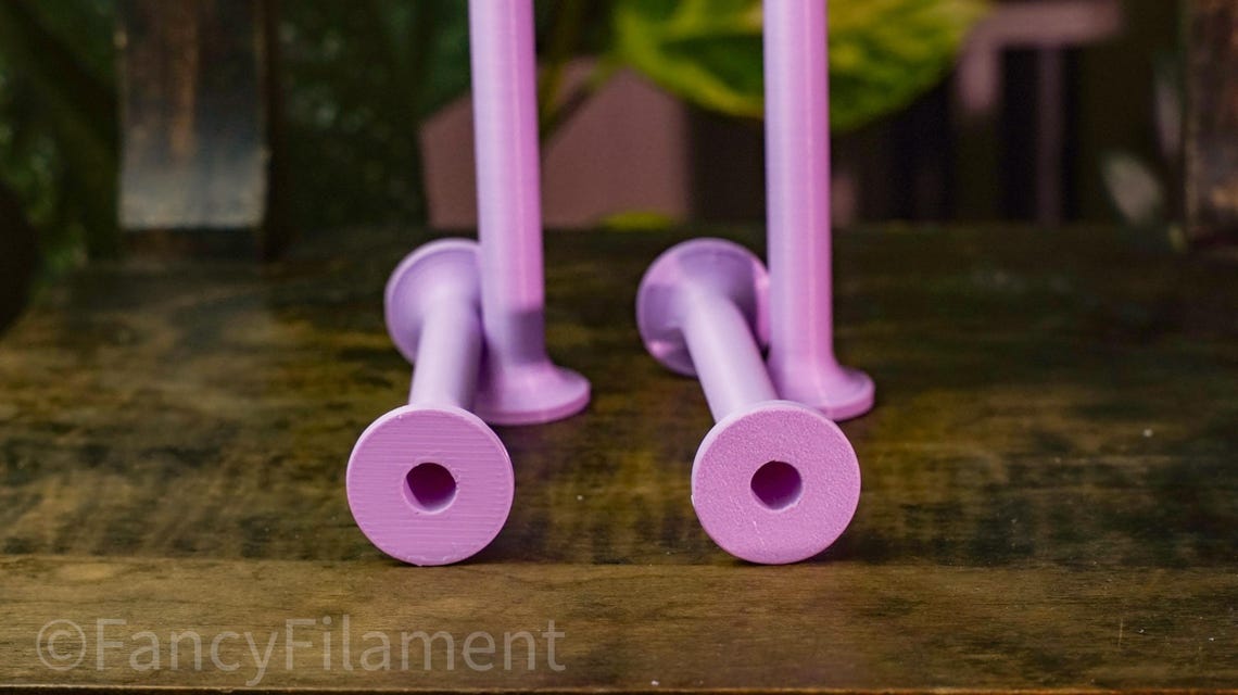 Custom, 4 Inch Weaving Shuttle Bobbins - Light Pink - Etsy