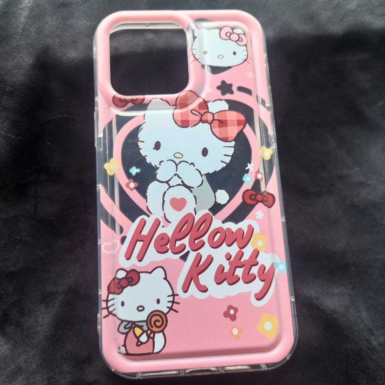 Hello Kitty Kuromi My Melody Cool Phone Case for iPhone 15 14 13 Pro ...