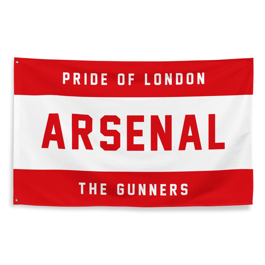 Arsenal FC Football Flag Football Banner AFC the Gunners Premier League ...