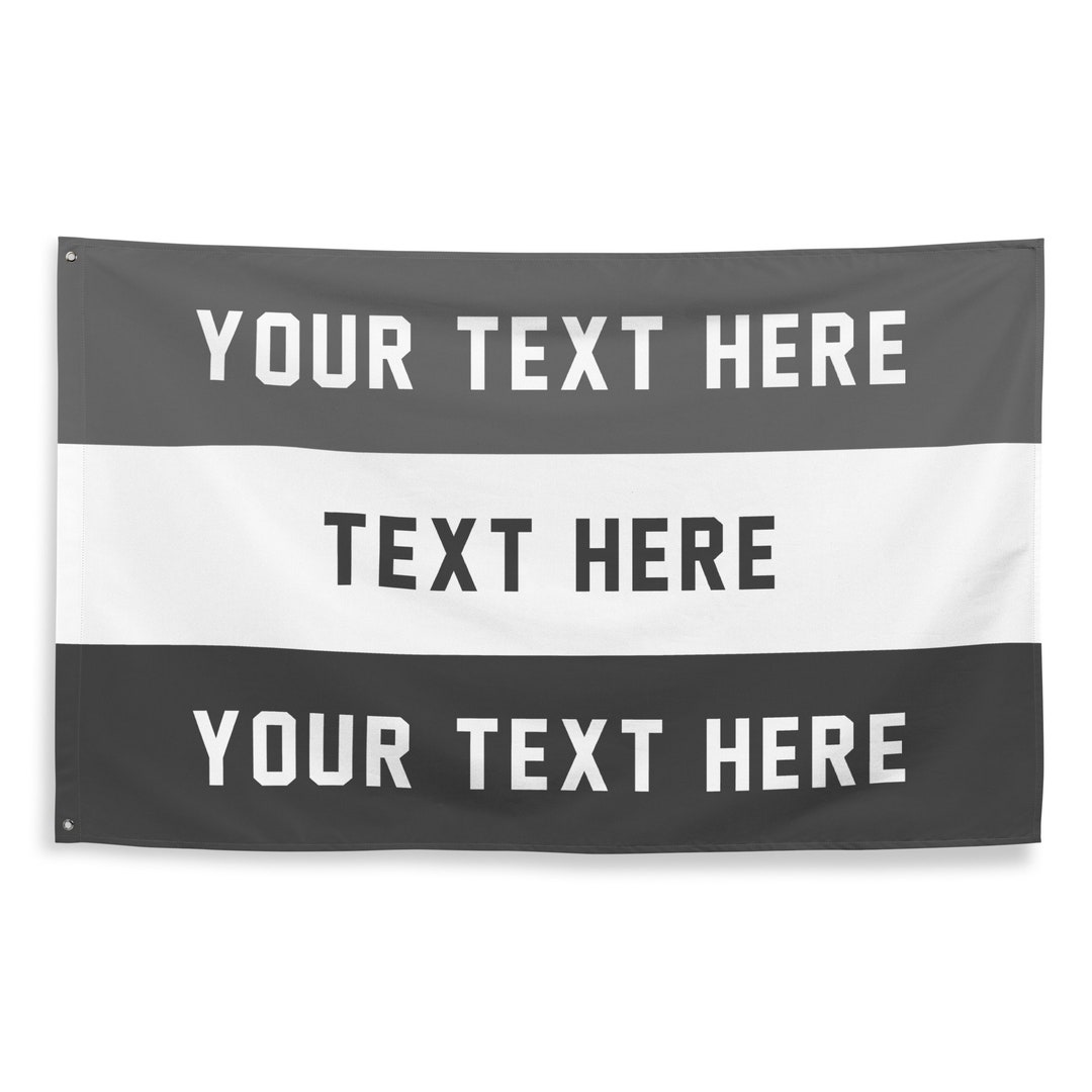 Custom Sports Flag Banner Custom Football Flag Banner Custom NBA Flag ...