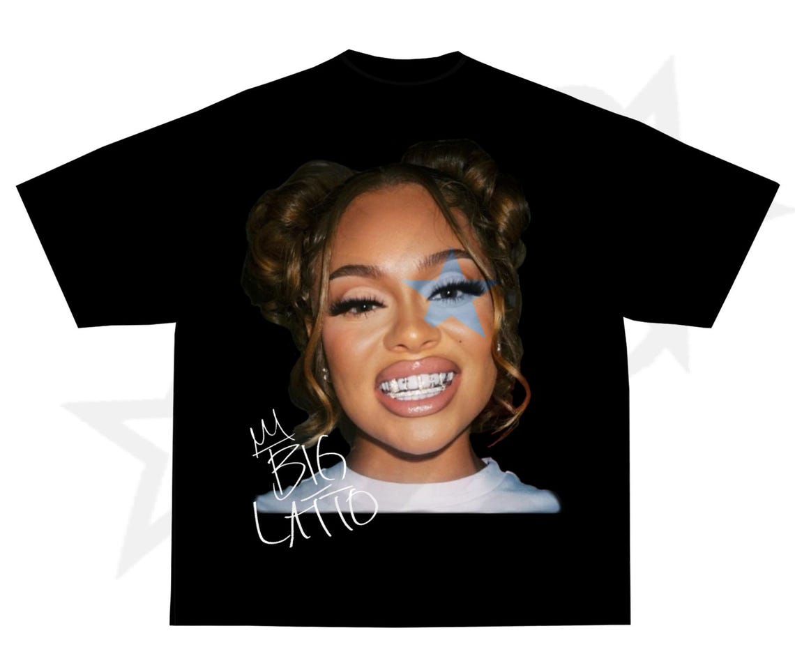 Big Latto Graphic Tee - Etsy