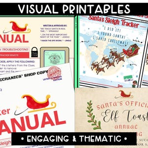 Christmas Escape Room: Santa's Sleigh Tracker, Holiday Puzzle ...