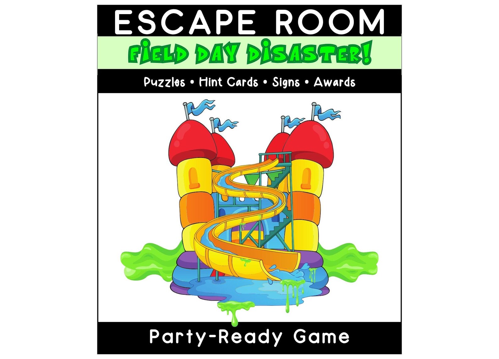 Field Day Disaster Escape Room: Kids Printable Puzzle Game (PDF) - Etsy