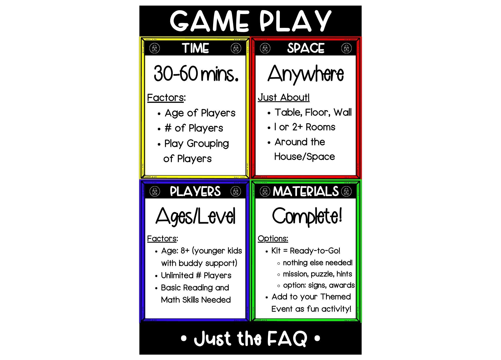 Field Day Disaster Escape Room: Kids Printable Puzzle Game (PDF) - Etsy