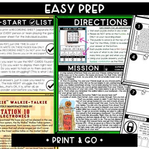 Corn Maze Escape Room: Fall Family Puzzle Game (DIY Printable) - Etsy