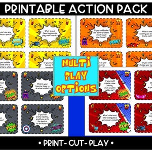 Superhero Icebreaker Cards: Classroom Team Building Activity (printable ...