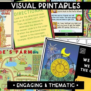 Corn Maze Escape Room: Fall Family Puzzle Game (DIY Printable) - Etsy