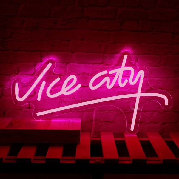 Vice City Neon Sign - Etsy