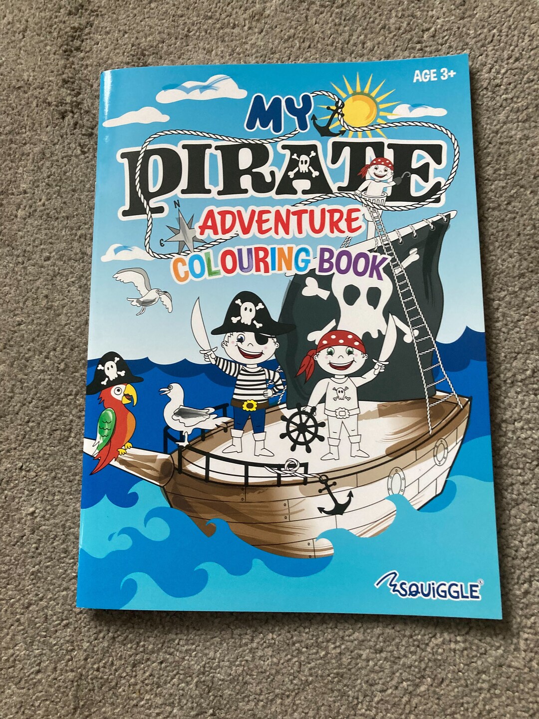 Pirate Adventure Colouring Book - Etsy