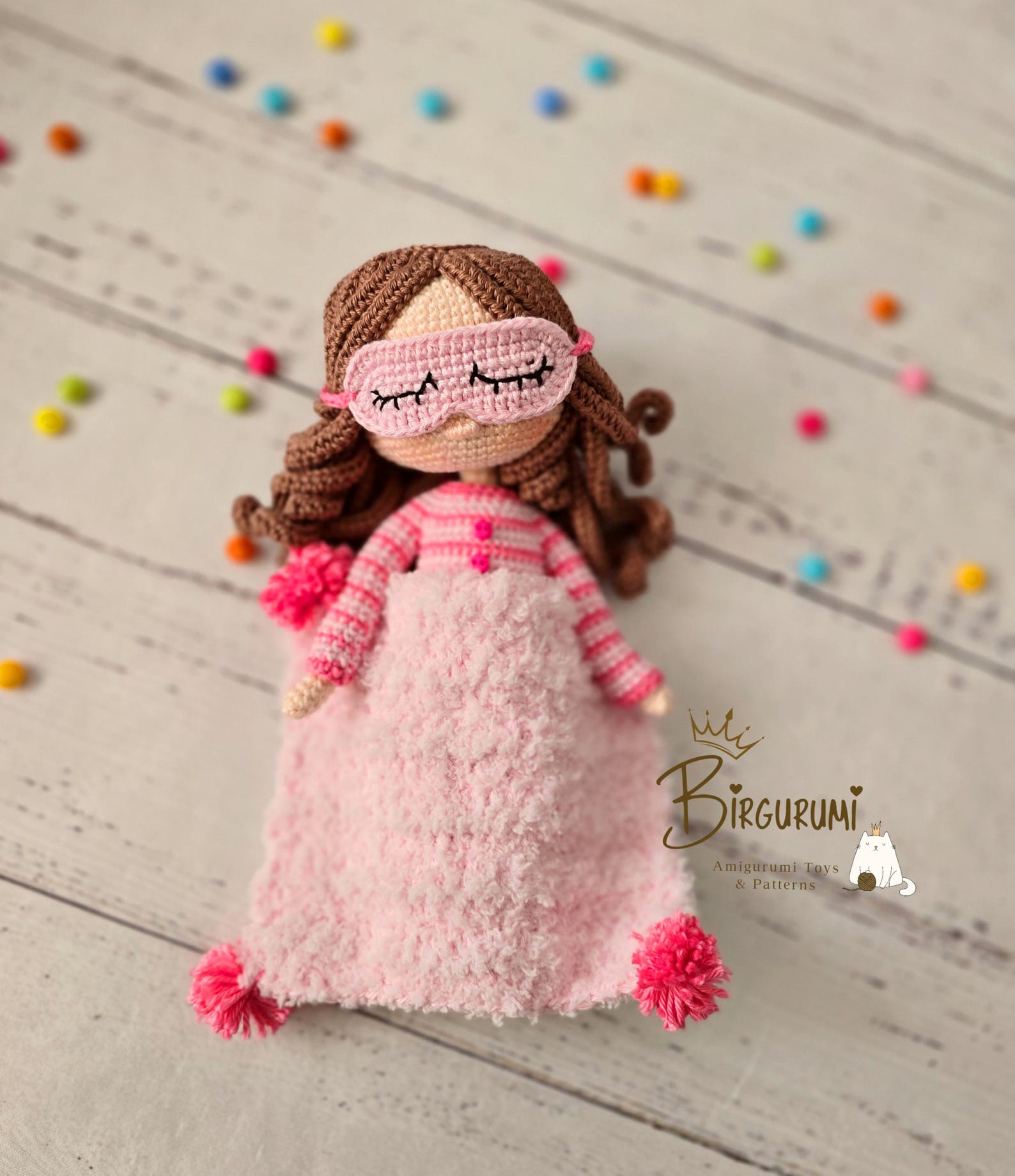 Amigurumi Pattern Jiji Doll, Crochet Gifts Plush Printable PDF Tutorial ...