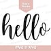 Hello PNG, Hello SVG, Hello Calligraphy Design, Hello Script Font, Home ...