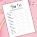 Think Fast Trivia Game, Birthday Party Game, Adult Party Game, Teen ...