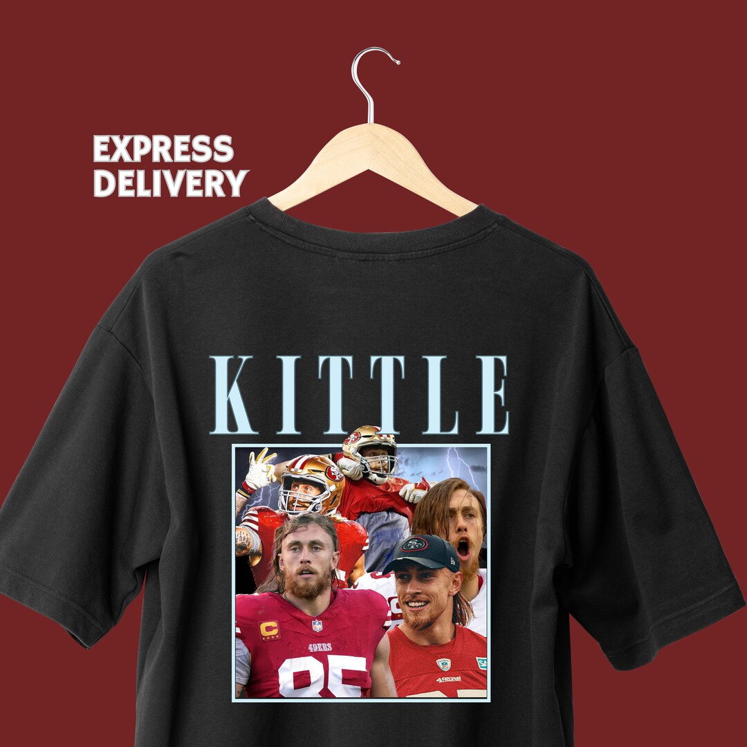 Kittles T Shirt Taunt: 49ers Vintage Vibe With Kittle's Legendary ...