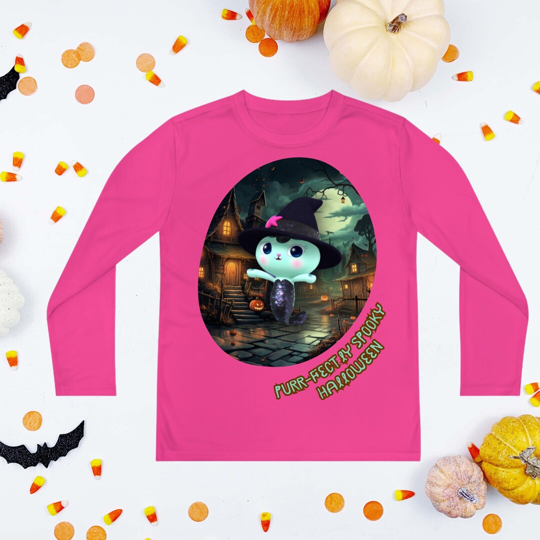 Gabbys Dollhouse Halloween Adventure: Mercat Shirt for Spook-tacular ...