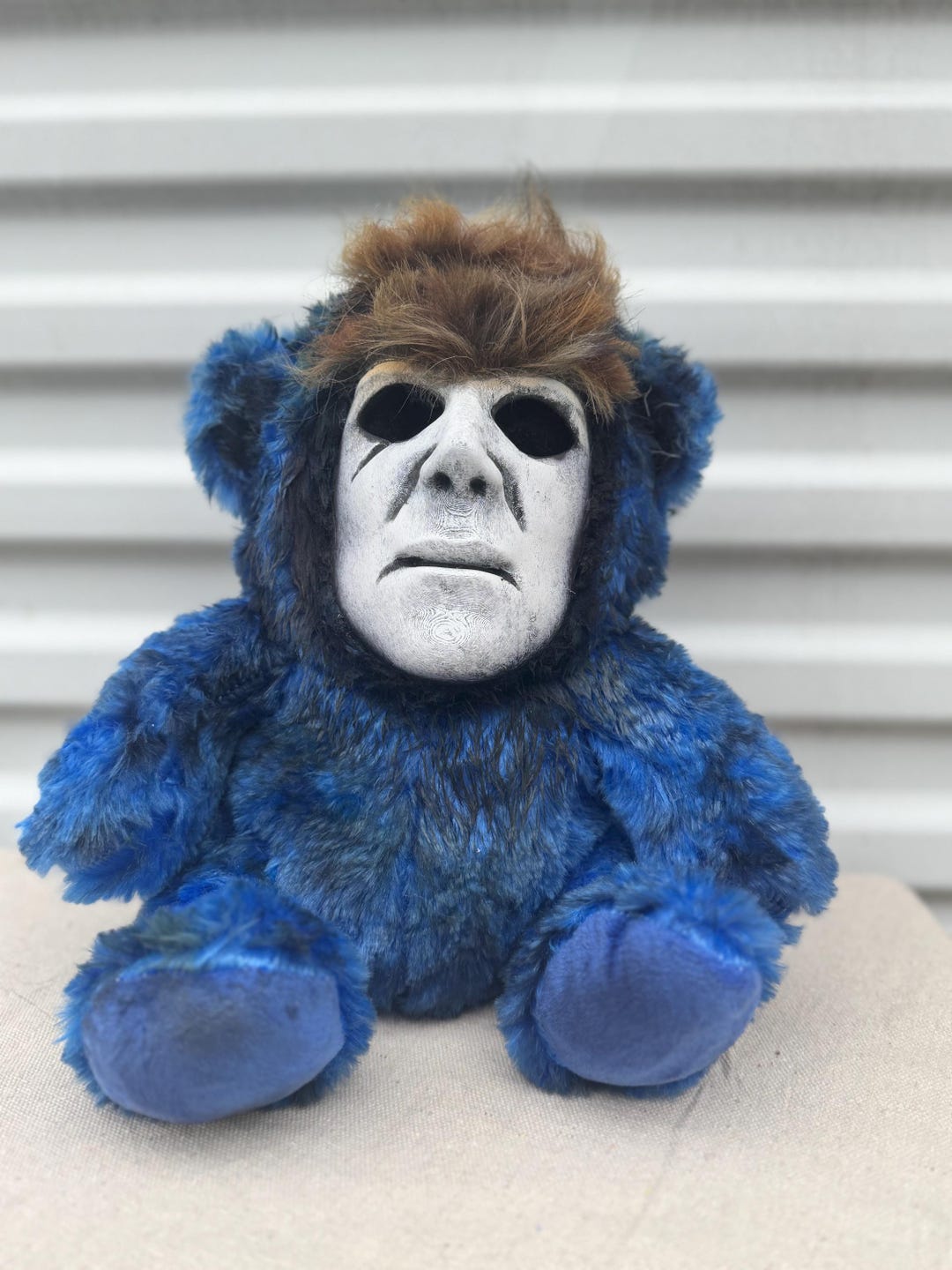 Haddonfield Horror Michael Myers Inspired Teddy Bear – Spooky Plush ...