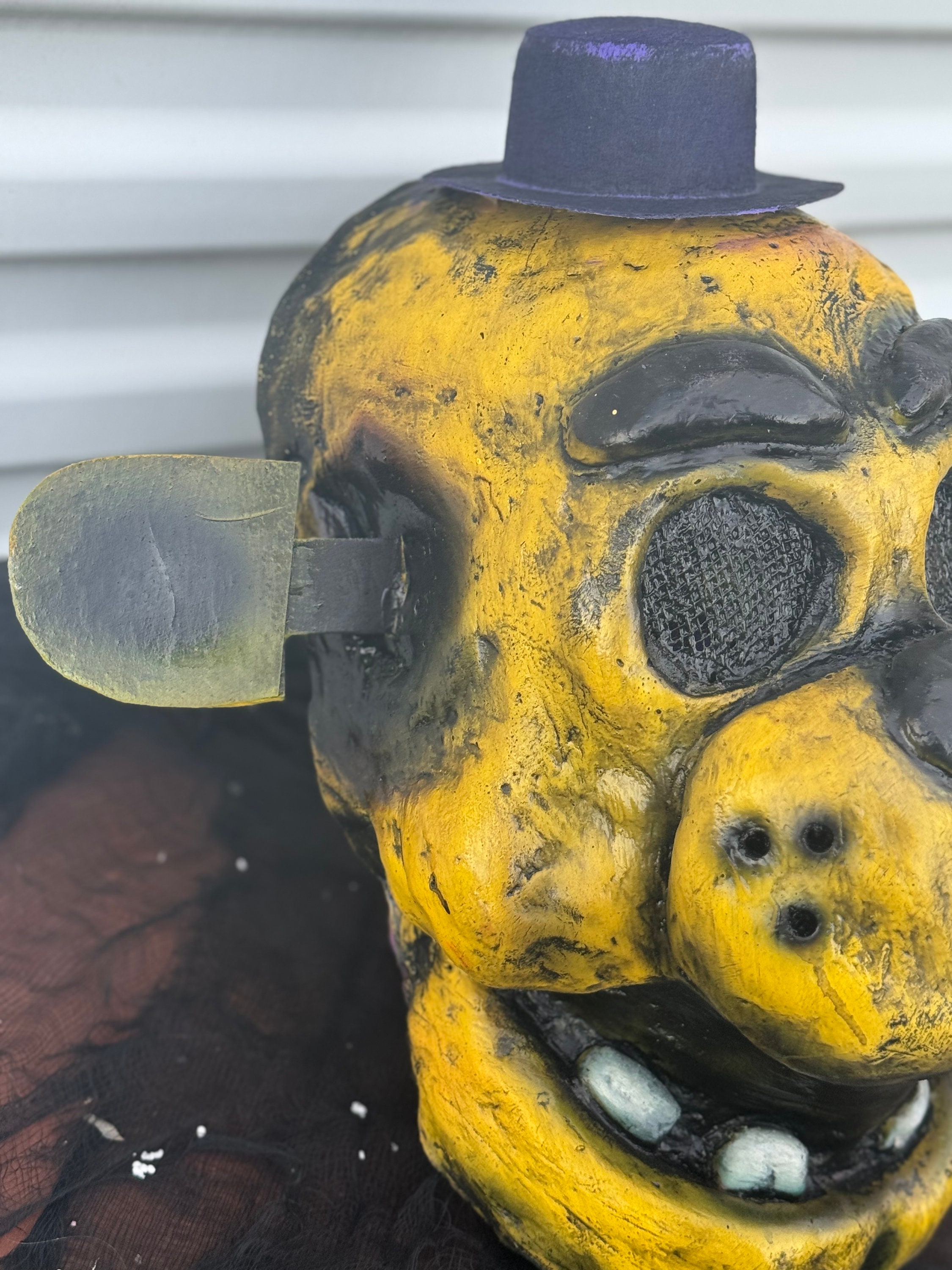 Five Nights at Freddys Mask Golden Frebby Latex Half Mask, Scary ...