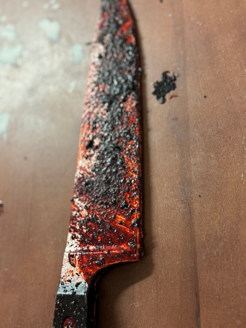Gory Kitchen Knife Foam Weapon Prop - Etsy