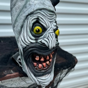 Miles County Mangler Latex Mask Art the Clown Inspired Horror Mask ...