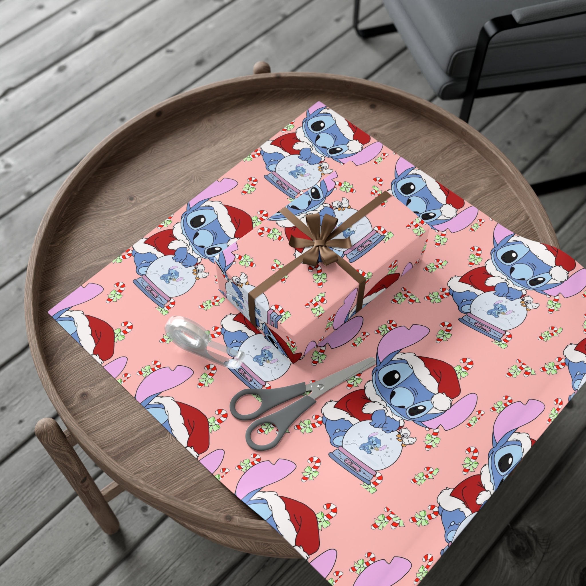 Stitch Gift Wrap Papers,Stitch Lilo Christmas Wrap Paper,Holiday ...