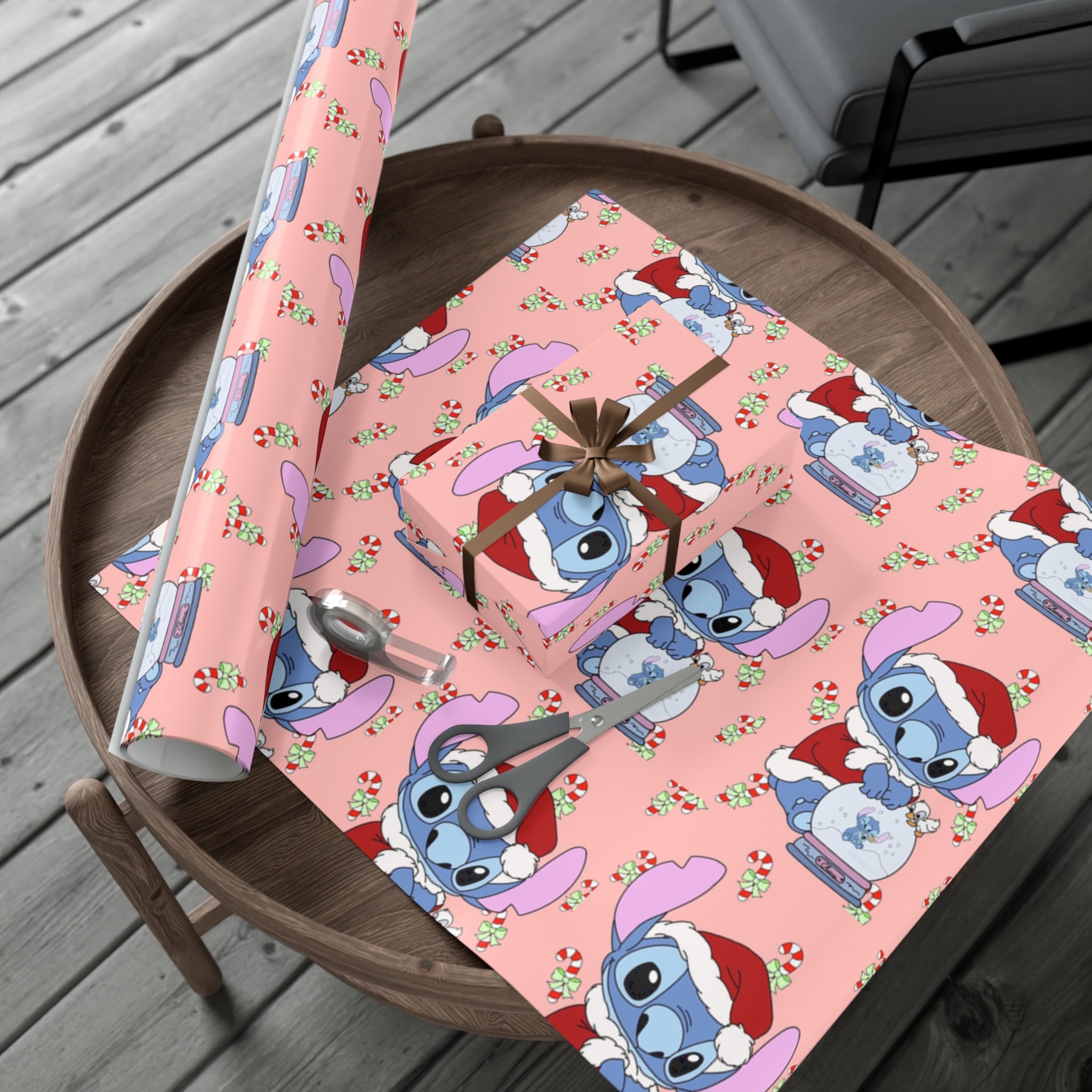 Stitch Gift Wrap Papers,Stitch Lilo Christmas Wrap Paper,Holiday ...