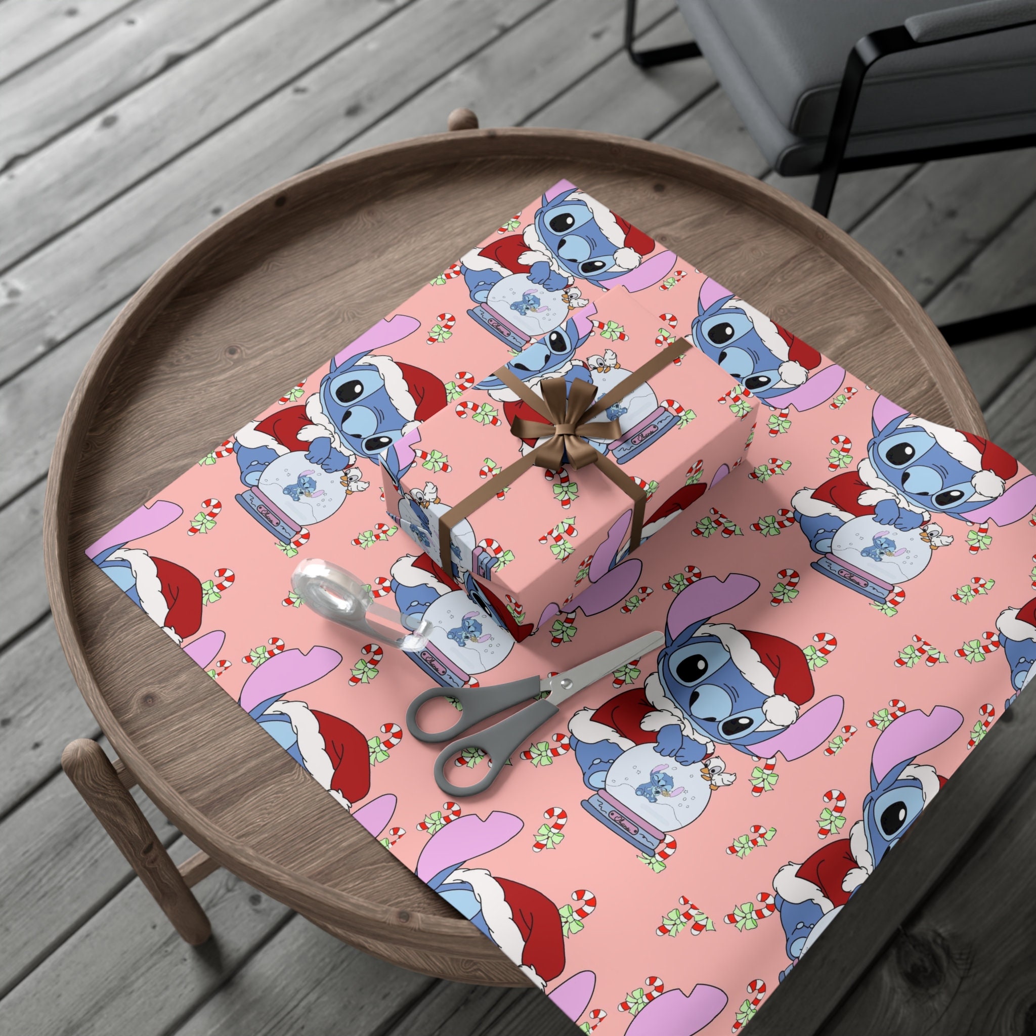 Stitch Gift Wrap Papers,Stitch Lilo Christmas Wrap Paper,Holiday ...