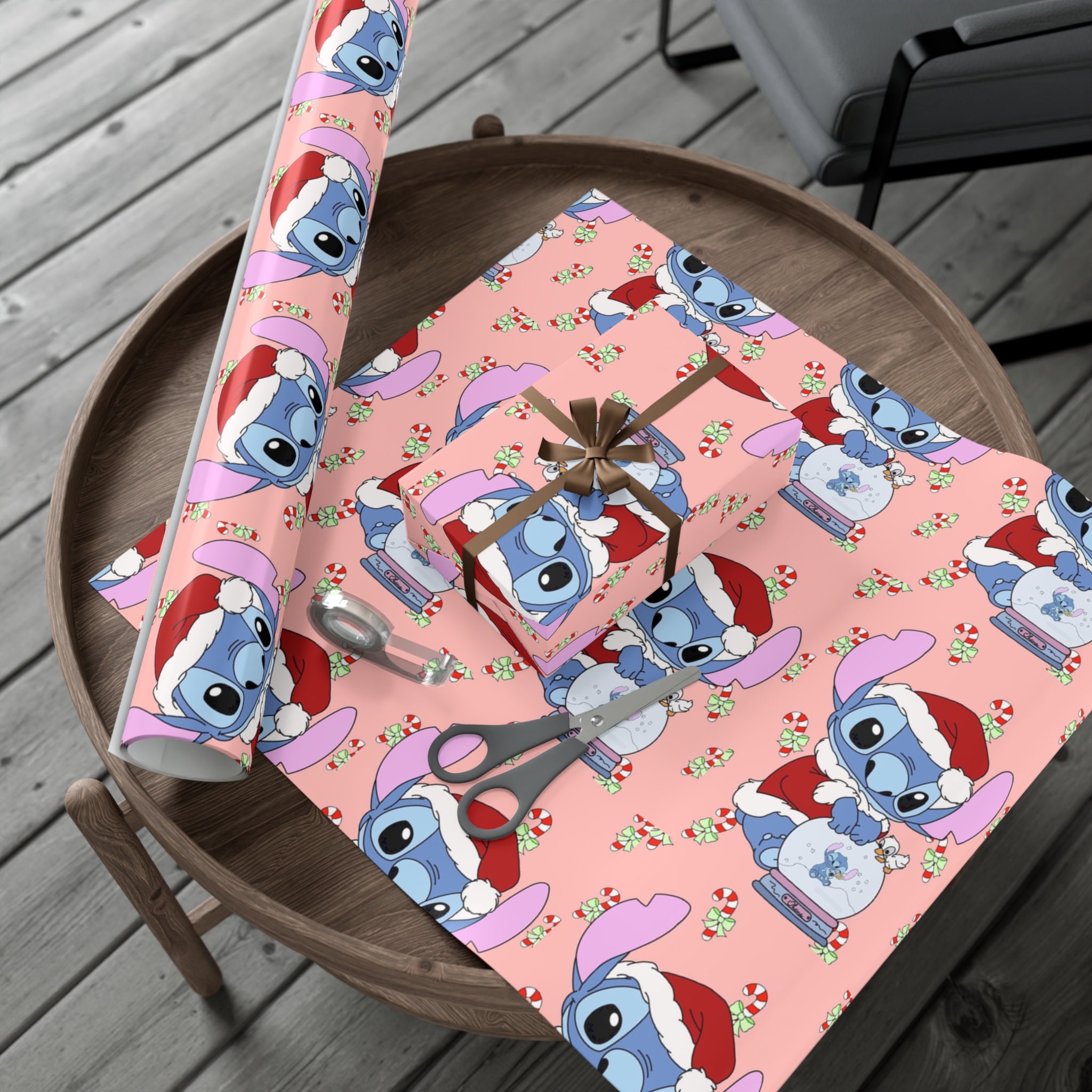 Stitch Gift Wrap Papers,Stitch Lilo Christmas Wrap Paper,Holiday ...