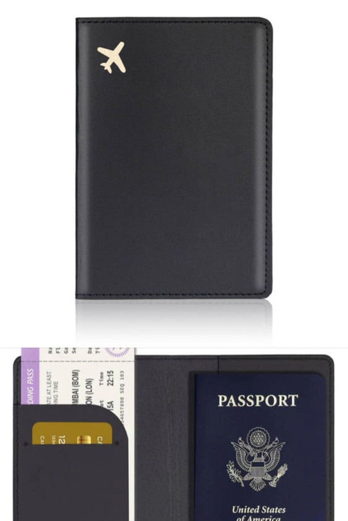 Travel Wallet, Passport Holder for Men and Women, Credit Card Wallet ...