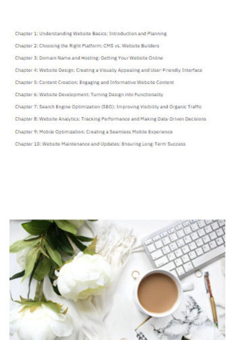A Guide/how to for Website Creation, Includes Master Seller Rights. - Etsy