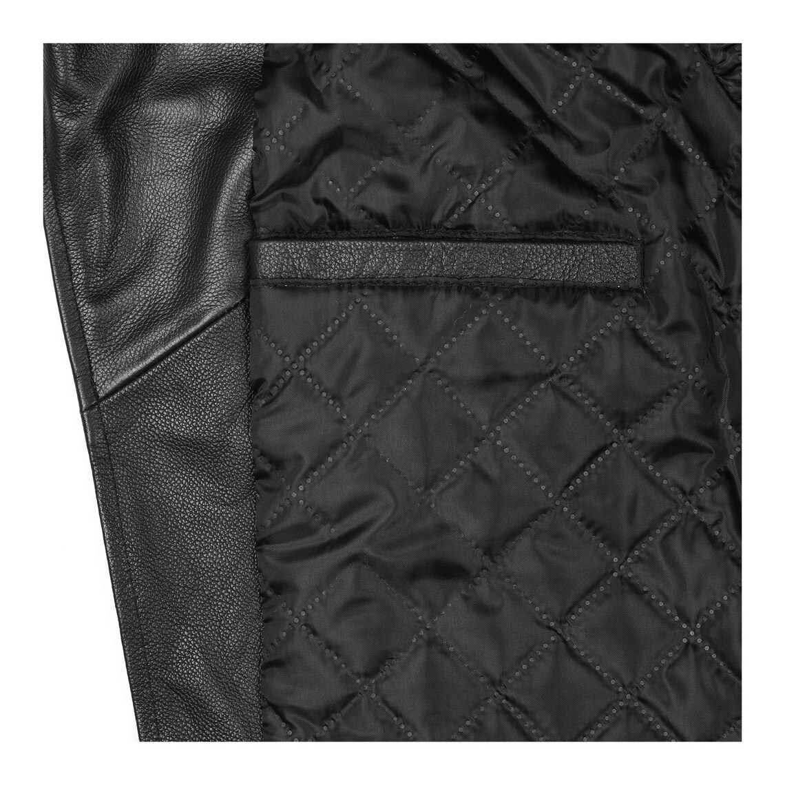 Brando Leather Motorcycle Jacket Men - 100% Genuine Cowhide Leather ...