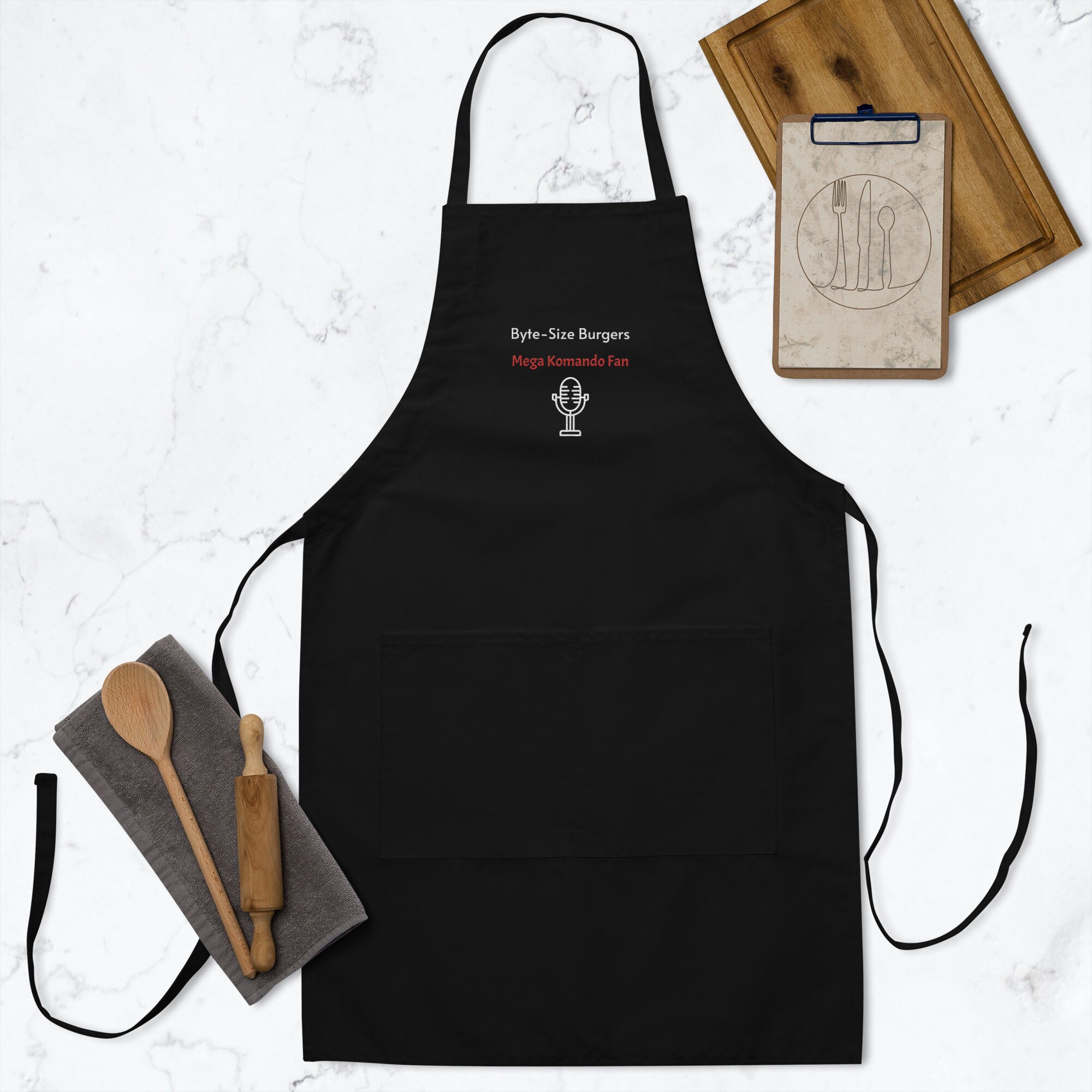 Tech Chef's Delight: Mega Komando Fan Apron - Etsy