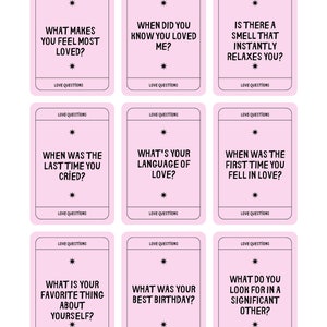 Couple Question Cards, Couple Conversation Questions, Relationship ...