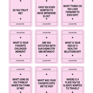 Couple Question Cards, Couple Conversation Questions, Relationship ...