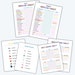 Editable Chore Chart for Multiple Kids Daily Checklist Canva,editable ...