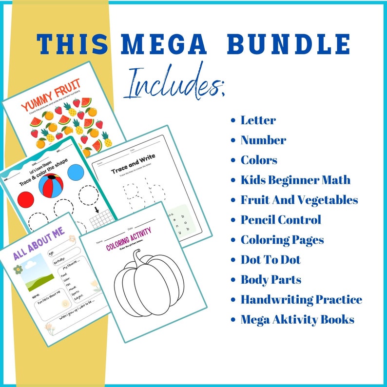 Preschool Curriculum | 1000+ Preschool Workbook With Preschool ...