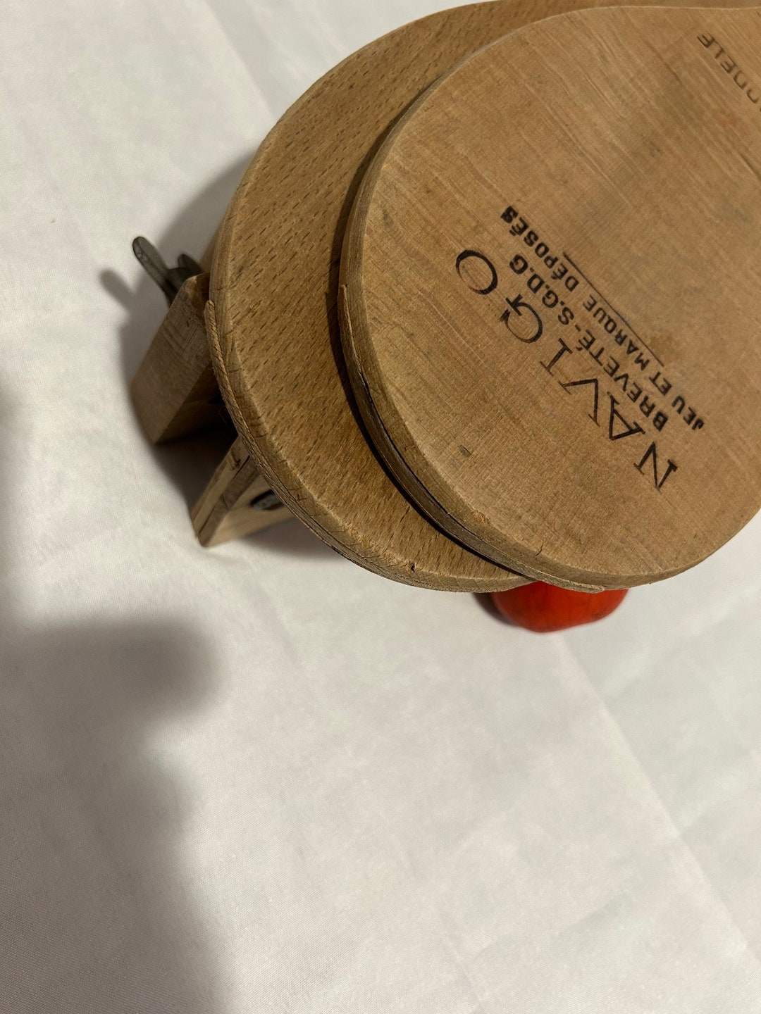 Rare Old Wooden Jokari Game From the 1960s French Navigo Brand Tennis ...