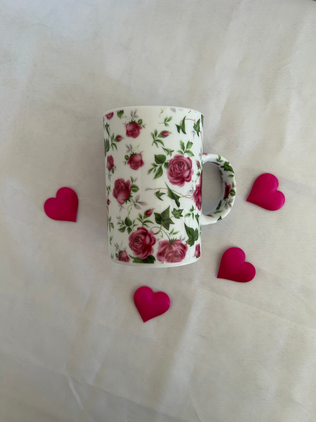 Vintage Porcelain Christmas Mug 1980 Tea Coffee Herbal Tea Soup Bowl ...