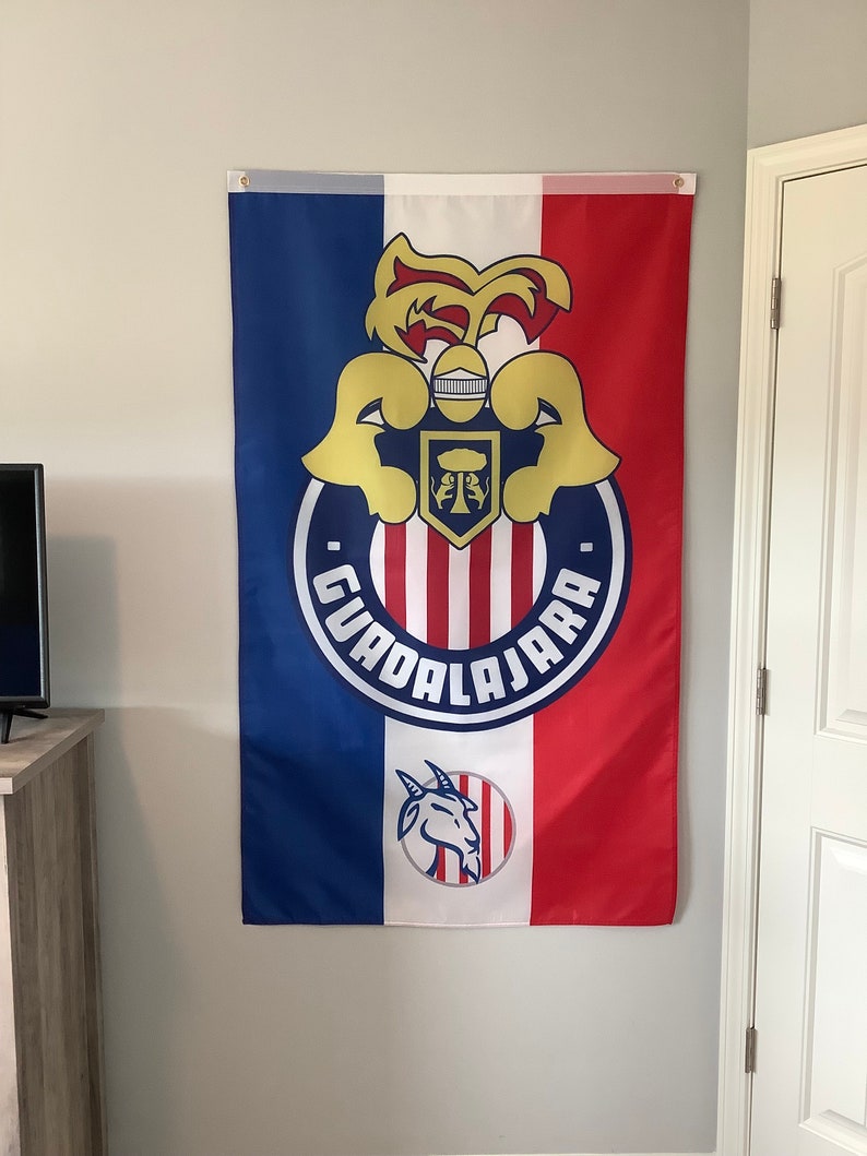 Chivas Retro Mexico Guadalajara New 3x5' Soccer Flag - Etsy