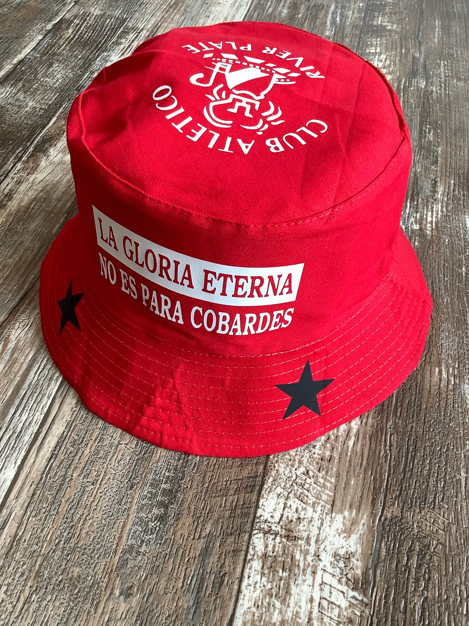 River Plate Argentina Gorro Piluso Futbol New Soccer Bucket Hat Adult ...