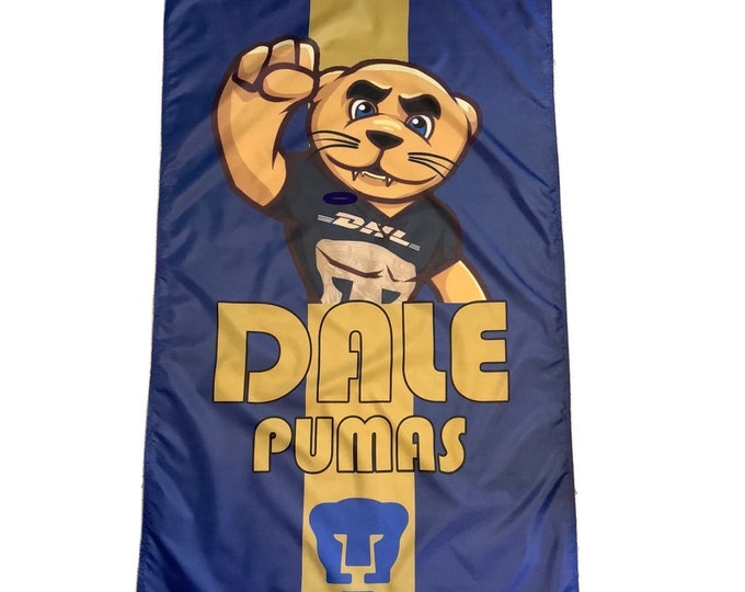 Pumas UNAM Mexico Futbol Soccer New Flag 3x5' Sports Banner Bandera ...