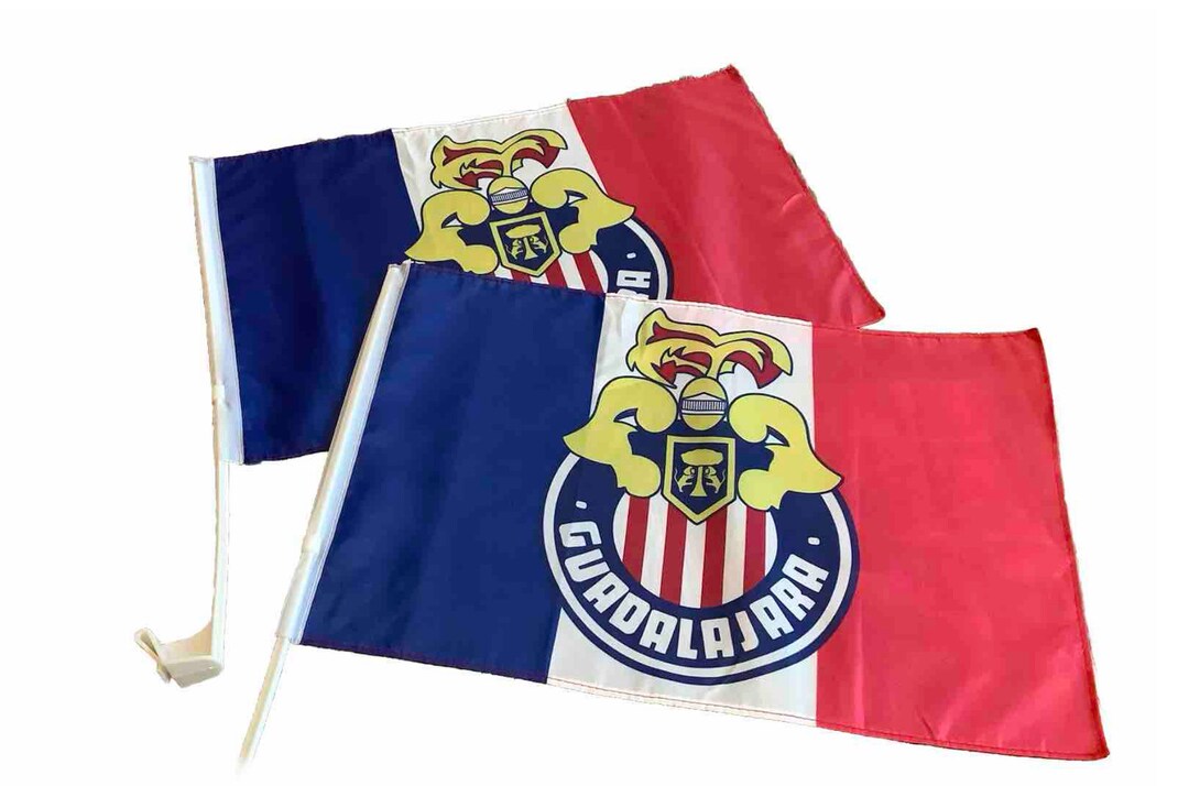 Guadalajara Mexico 2 New Car Flags Banner Futbol Soccer Bandera 12x18 ...